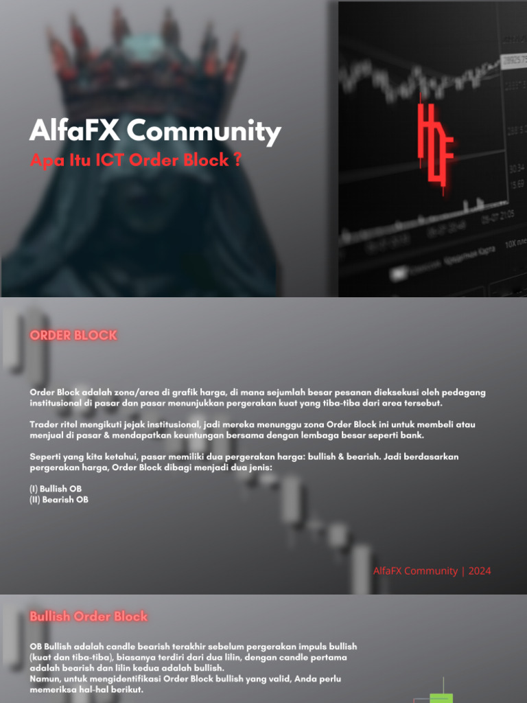 ICT Order Block_AlfaFX Community | PDF