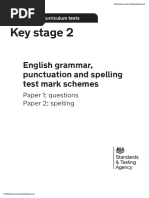 STA228403e 2022 ks1 English Reading Test Mark Schemes | PDF