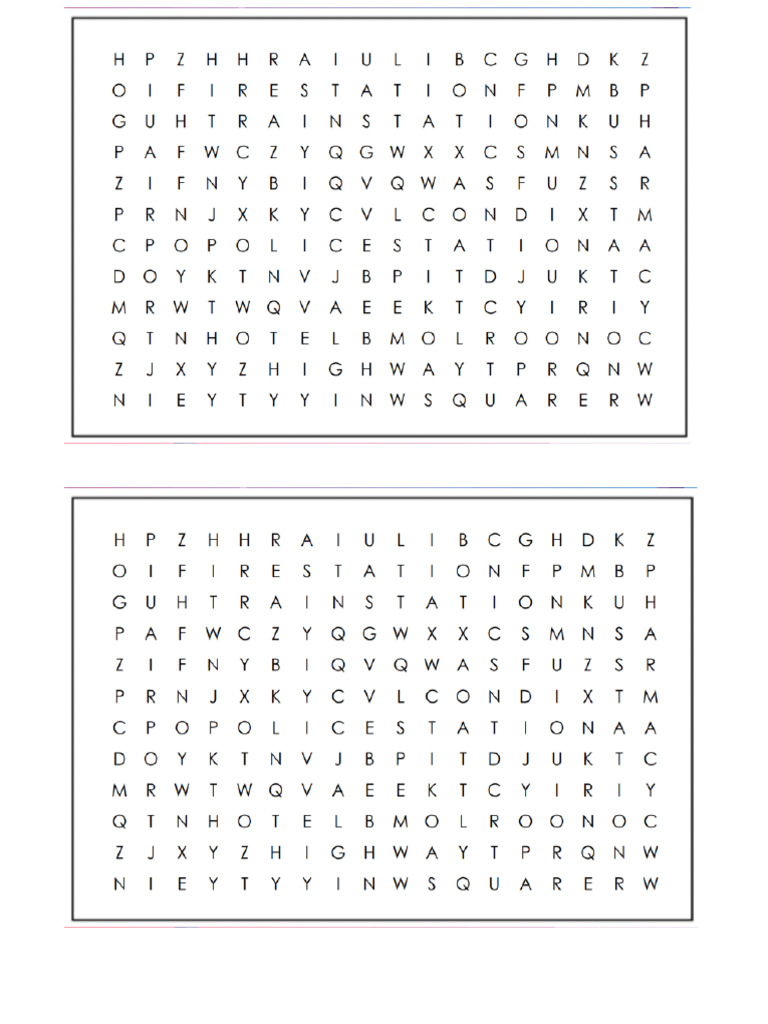 Word Search | PDF