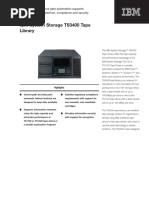 IBM TS4500 Tape Library Overview | PDF