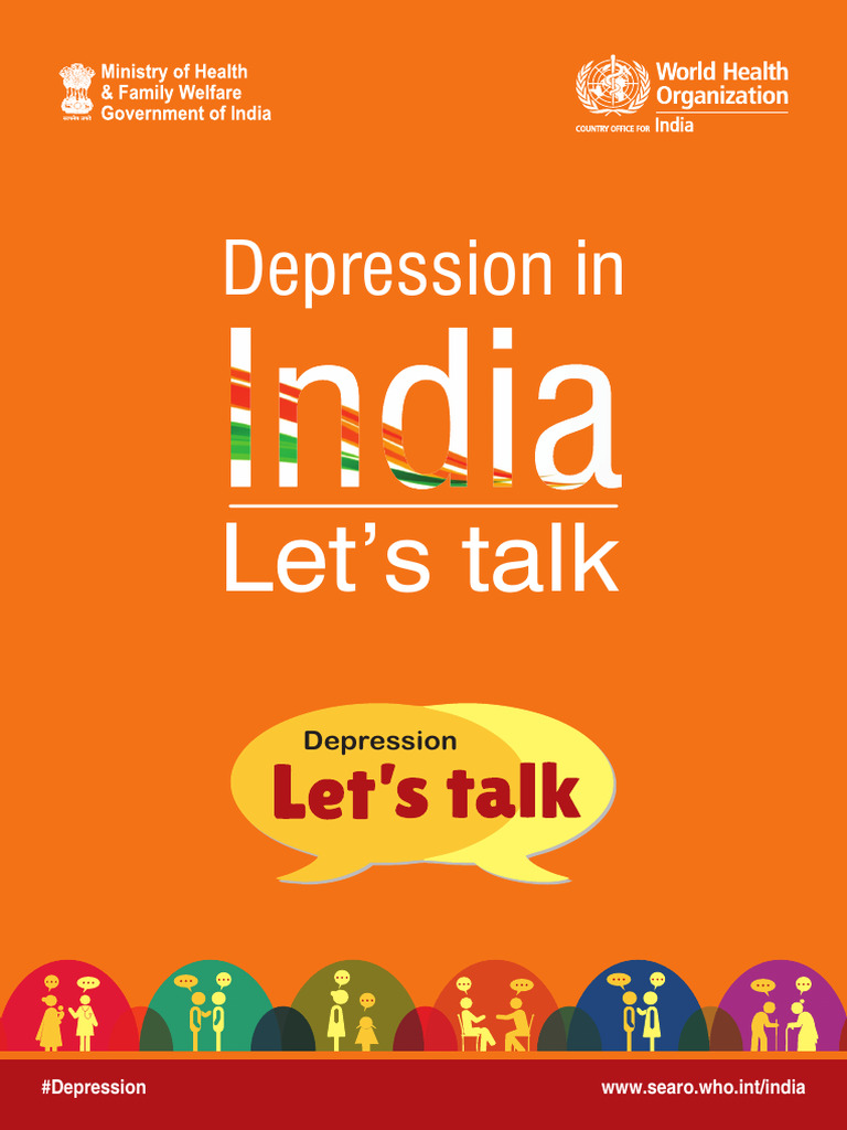 Depression in India Let S Talk 1 | PDF | Major Depressive Disorder ...