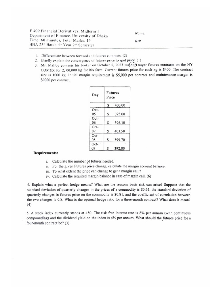 F-409 Question Bank | PDF