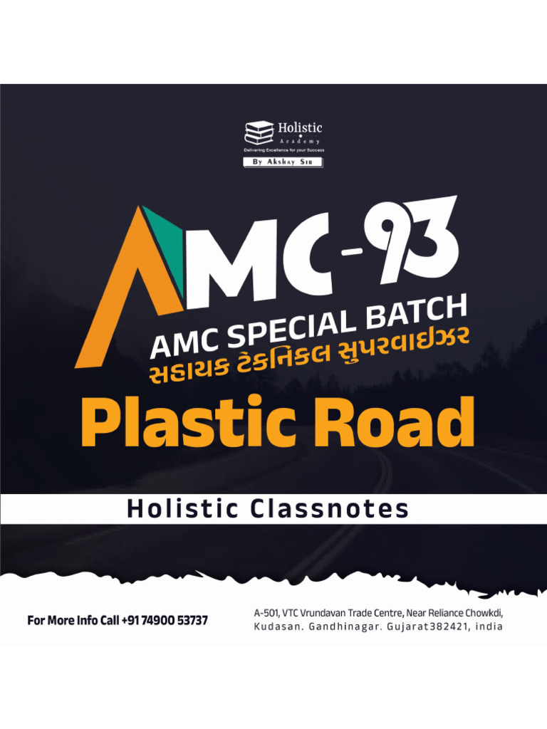 Plastic ROAD | PDF | Plastic | Road Surface