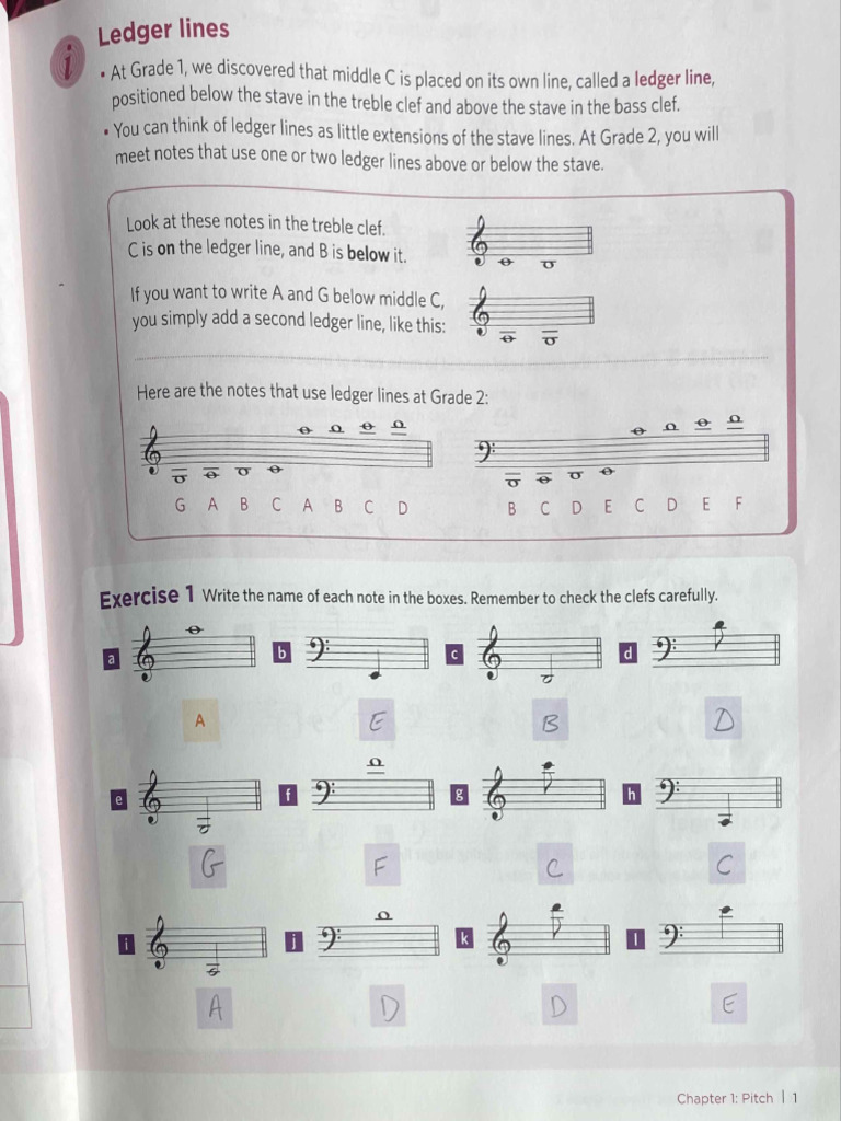 ABRSM Theory Grade 2 Answer Book | PDF