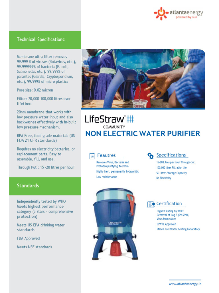 LSC SP | PDF | Water Purification | Water