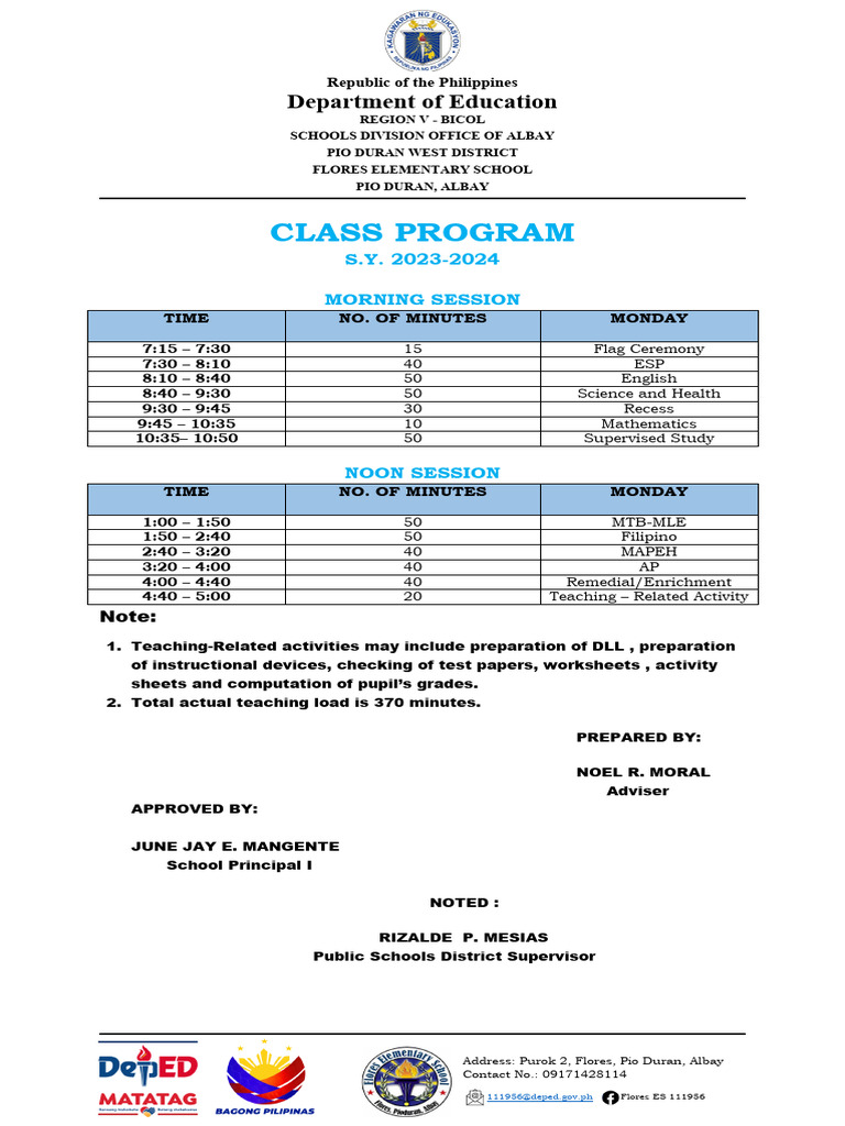 CLASSPROGRAM | PDF