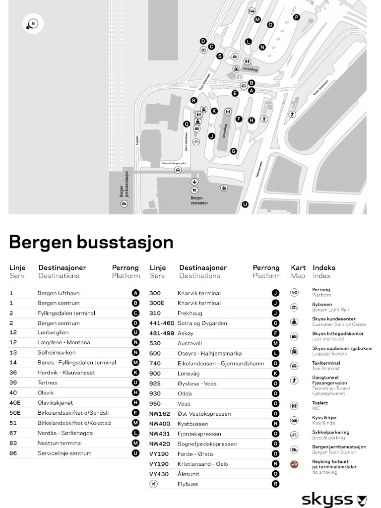 Bergen-Busstasjon MAP | PDF