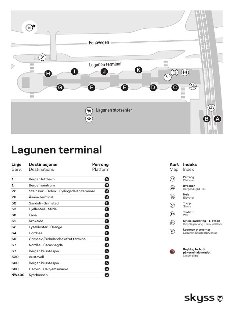 Lagunen Terminal MAP | PDF