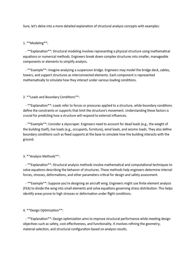 Engineering Analysis 2 Pdf Structural Analysis Finite Element Method