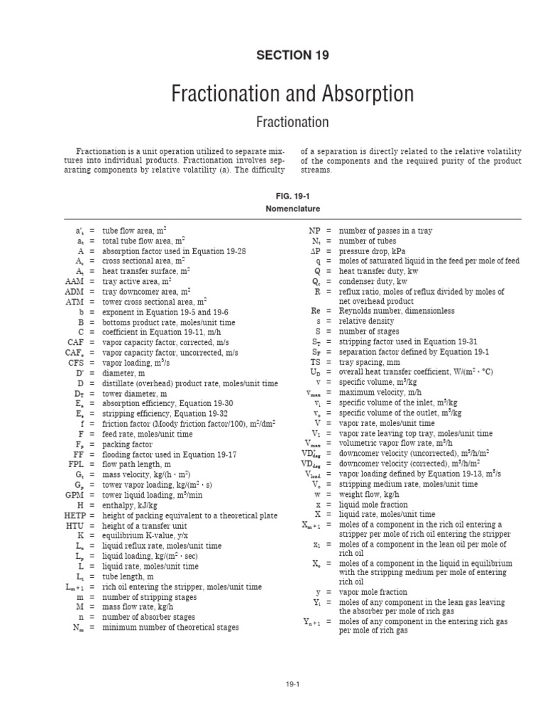 Chemical Process | PDF | Distillation | Continuum Mechanics