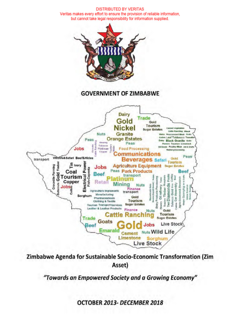 Zimbabwe Agenda For Sustainable Socio-Economic Transformation (ZIM ...