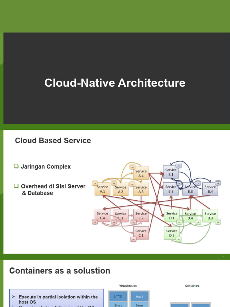 Cloud Native & Container Based Apps | PDF | Cloud Computing | Systems ...