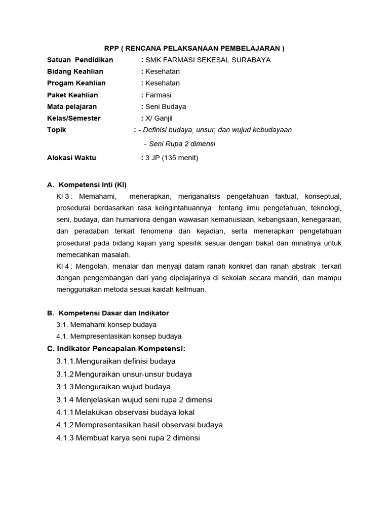 Bab 1 Definisi Budaya, Unsur Dan Wujud Budaya | PDF | Ilmu Sosial ...