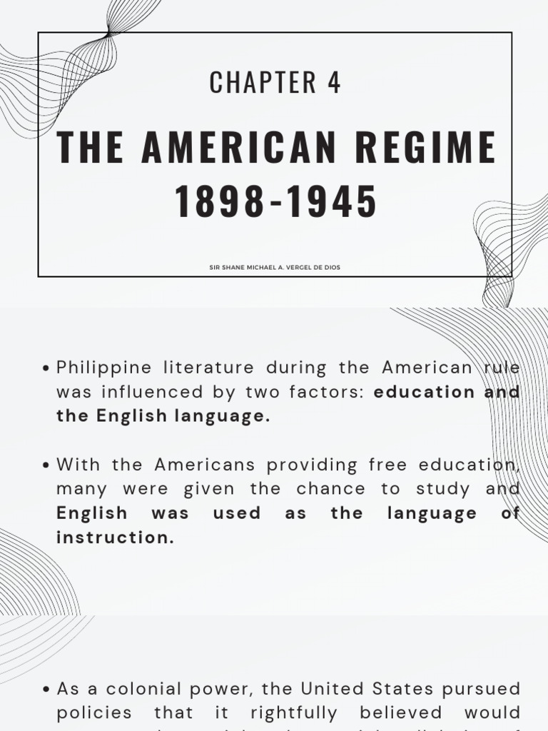 American Regime | PDF | Philippines | Essays