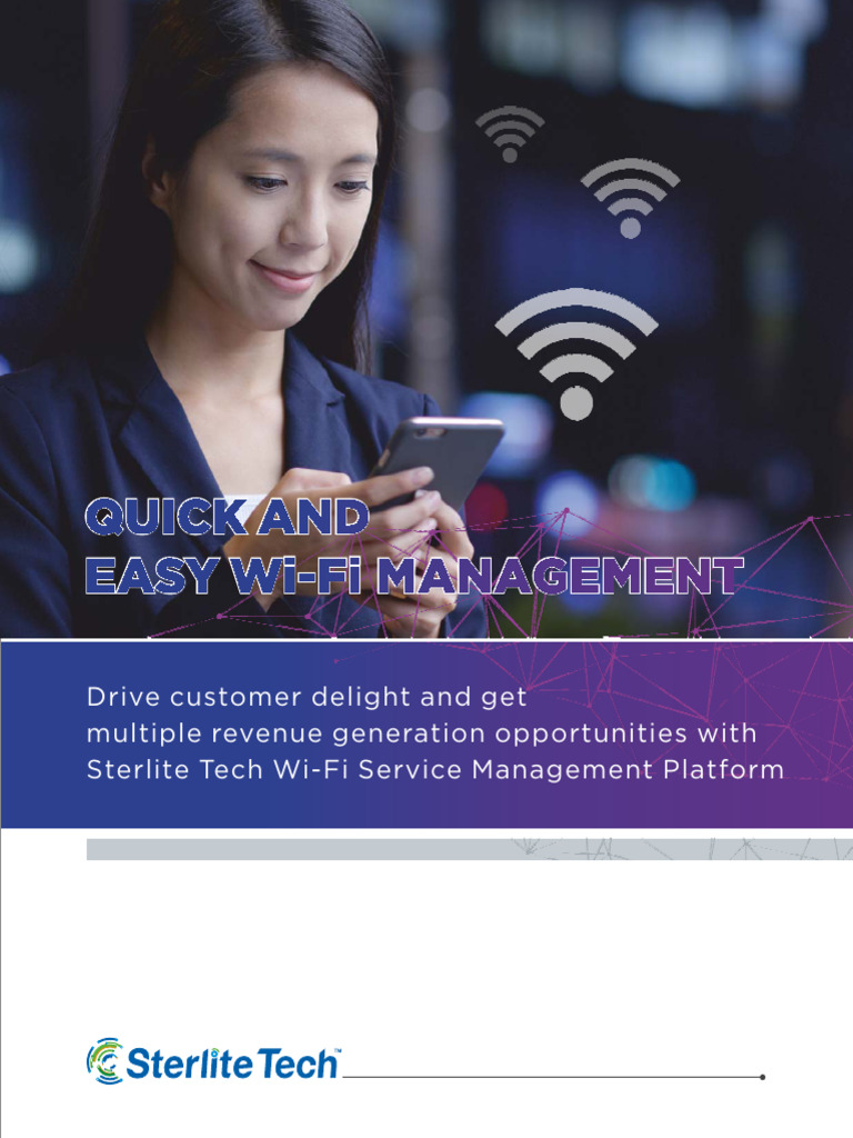 Wi-Fi Management Brochure 17 | PDF | Wi Fi | Computer Network
