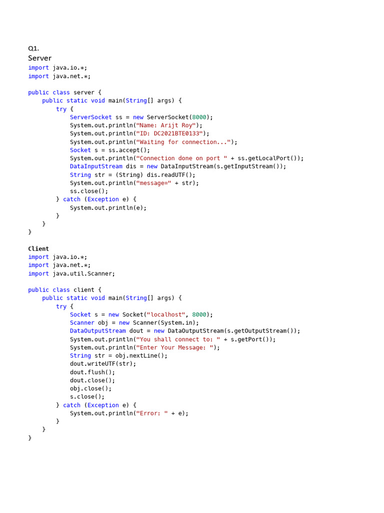 Lab5 (DC2021BTE0133) | PDF | Network Protocols | Internet Architecture