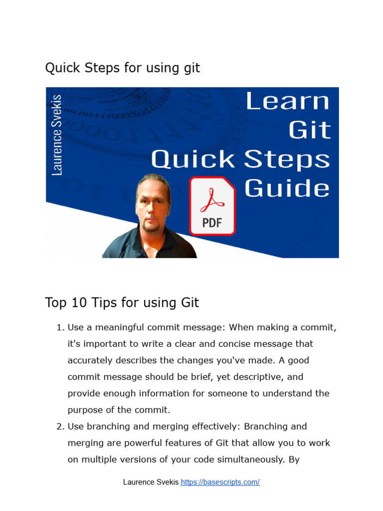 Git Guide V2 | PDF | Software Repository | Information Technology Management
