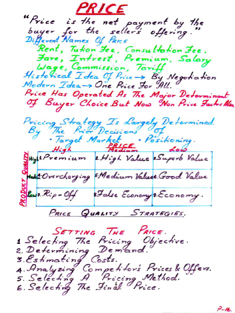 Pricing | PDF | Marketing | Pricing