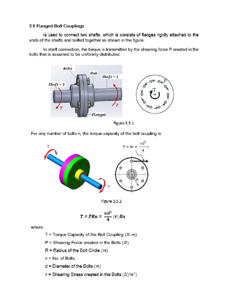 Module 10 Flanged Bolt Coupling.10 | PDF