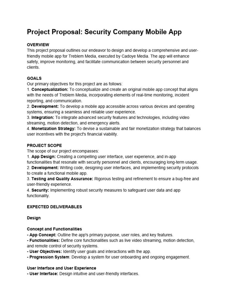 Project Proposal | PDF | Mobile App | Computer Security