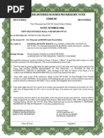 4 Bonded Promissory Note 2 | PDF