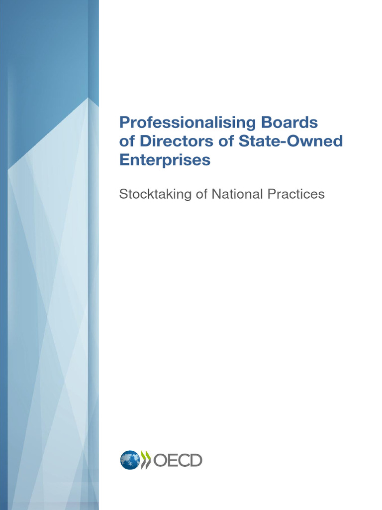 Professionalising Boards of Directors of SOEs | PDF | State Owned Enterprise | Corporate Governance