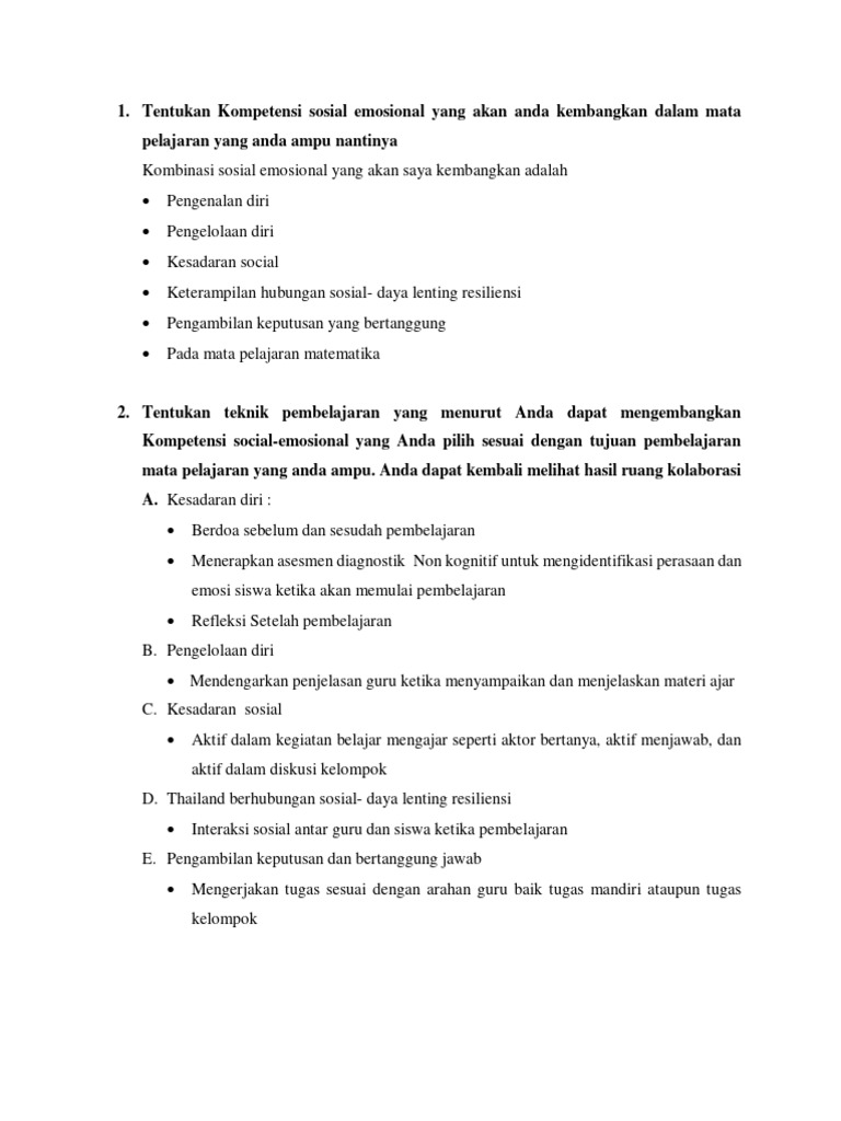 PSE Demonstrasi Kontekstual Topik 1 | PDF