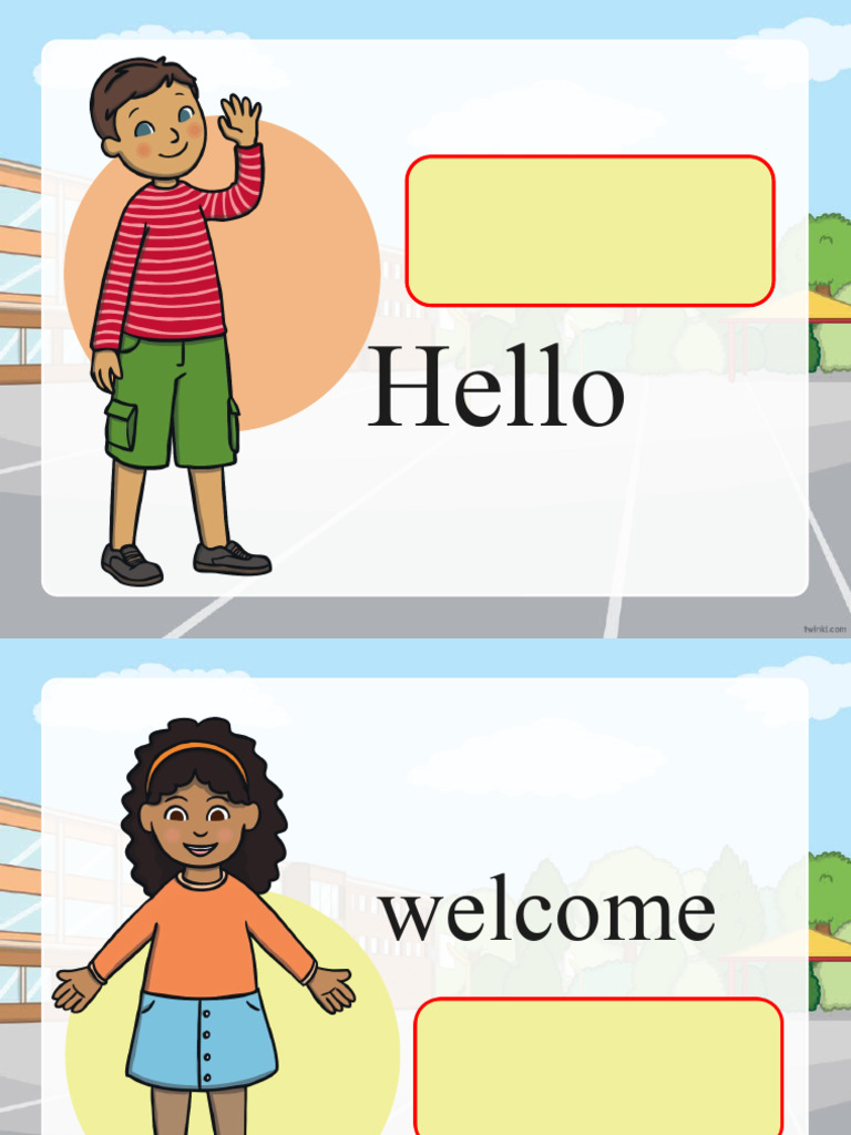 Spanish Greetings Powerpoint Worksheet | PDF