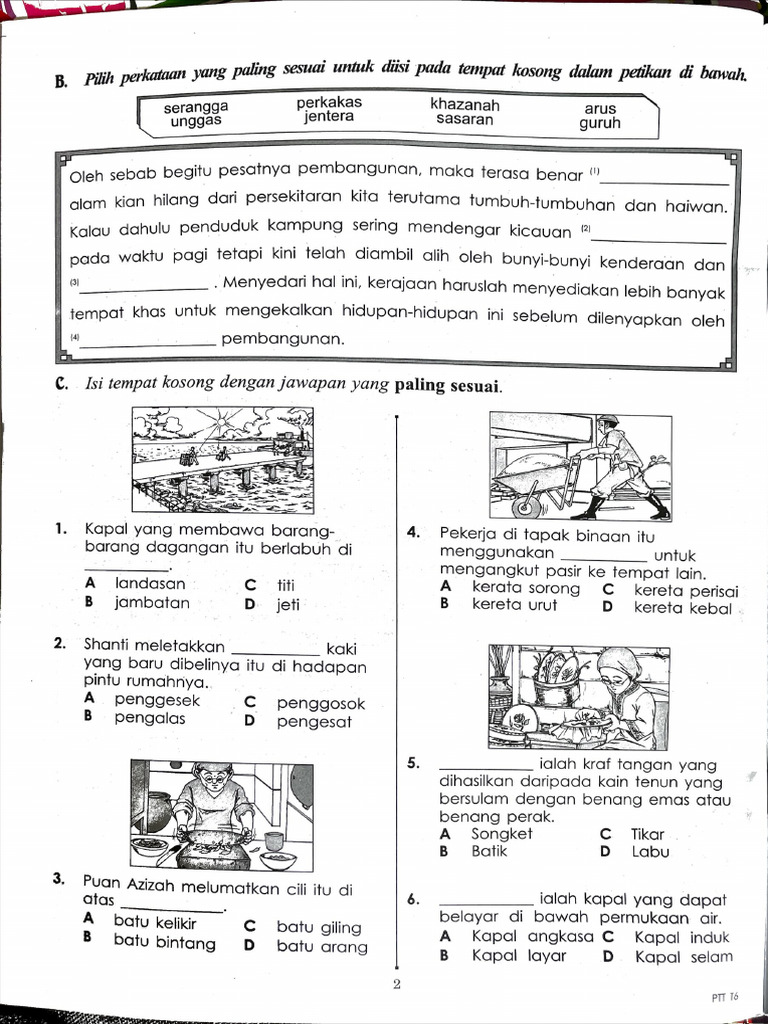 Tahun 6 - ttbh 1 | PDF