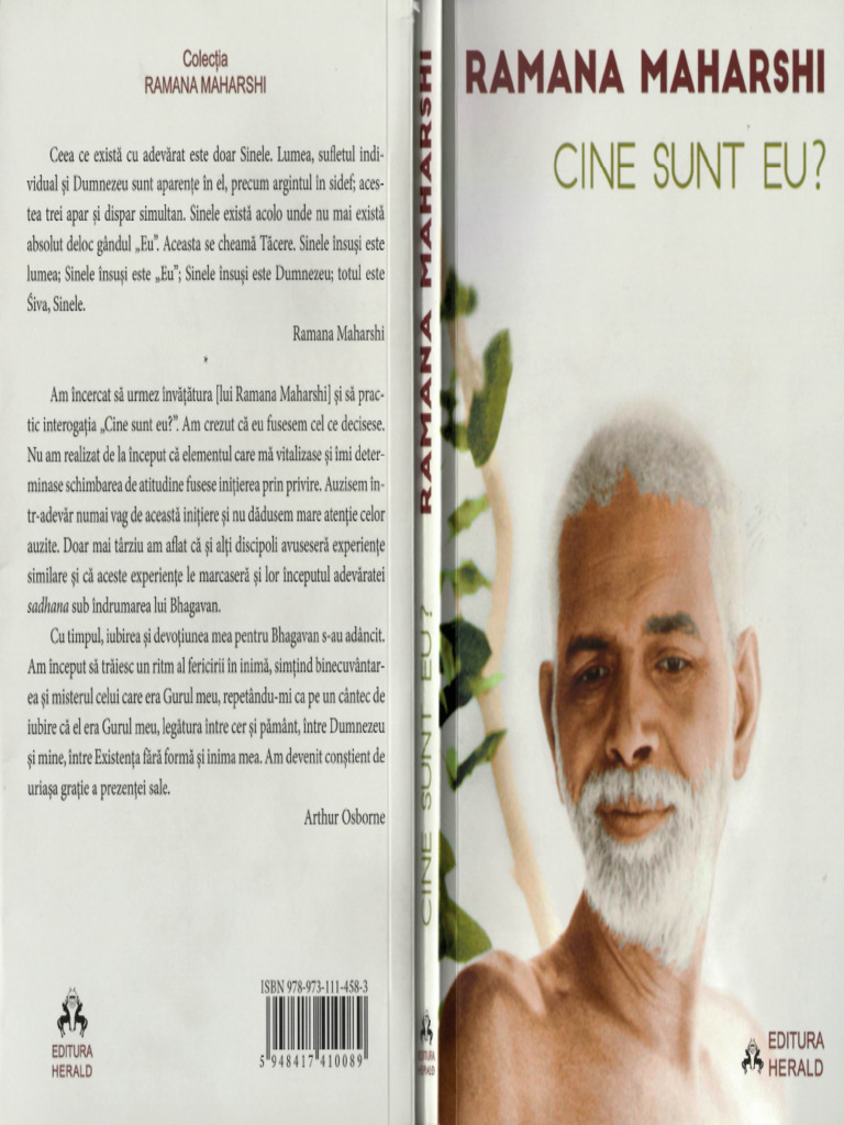 Ramana Maharshi - Cine Sunt EU | PDF