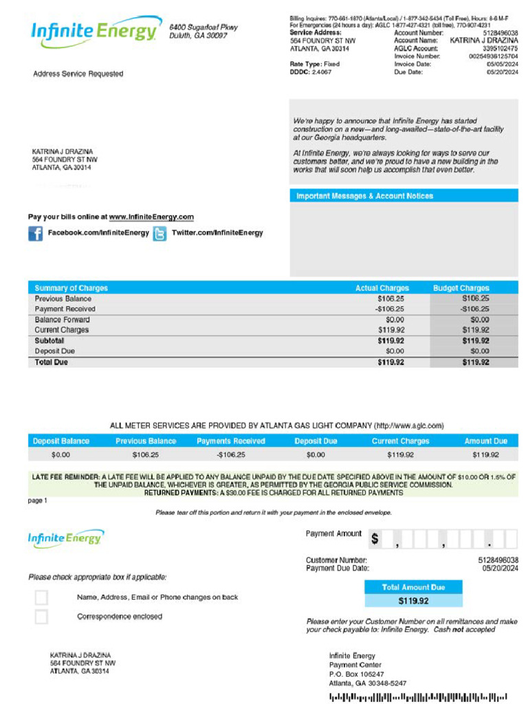 GEORGIA-Bill 1 | PDF