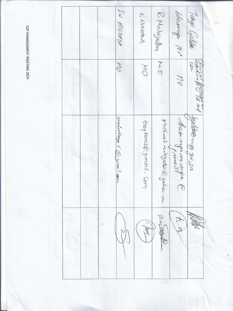Attendance Register 2 | PDF
