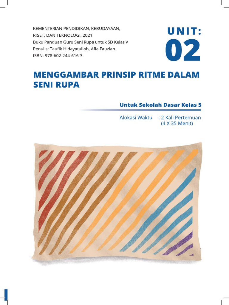 Buku Guru Seni Rupa - Seni Rupa Buku Panduan Guru SD Kelas V Unit 2 - Fase C | PDF
