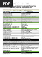 AUC Academic Calendar 2025-2026 | PDF | Academic Term | Christian ...