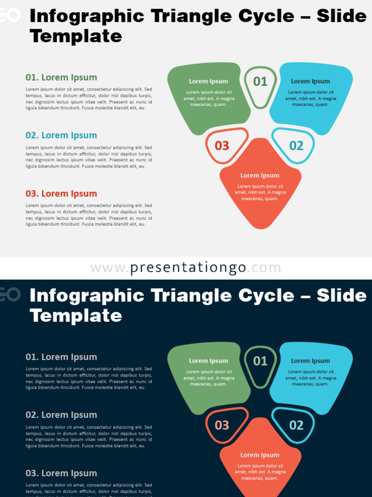 Triangle Cycle Infographic Template | PDF