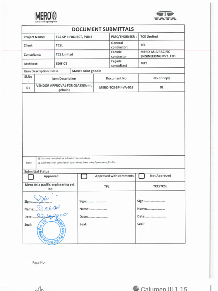 Glass - Technical Data Sheet | PDF