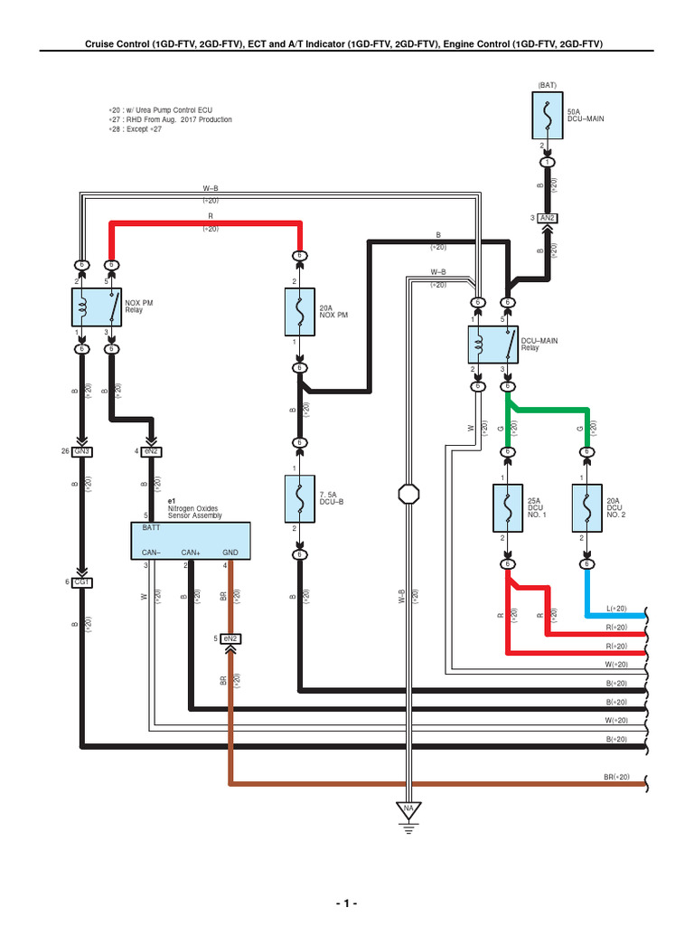 ECT and A-T Indicator (1GD-FTV, 2GD-FTV) | PDF | Fuel Injection | Machines