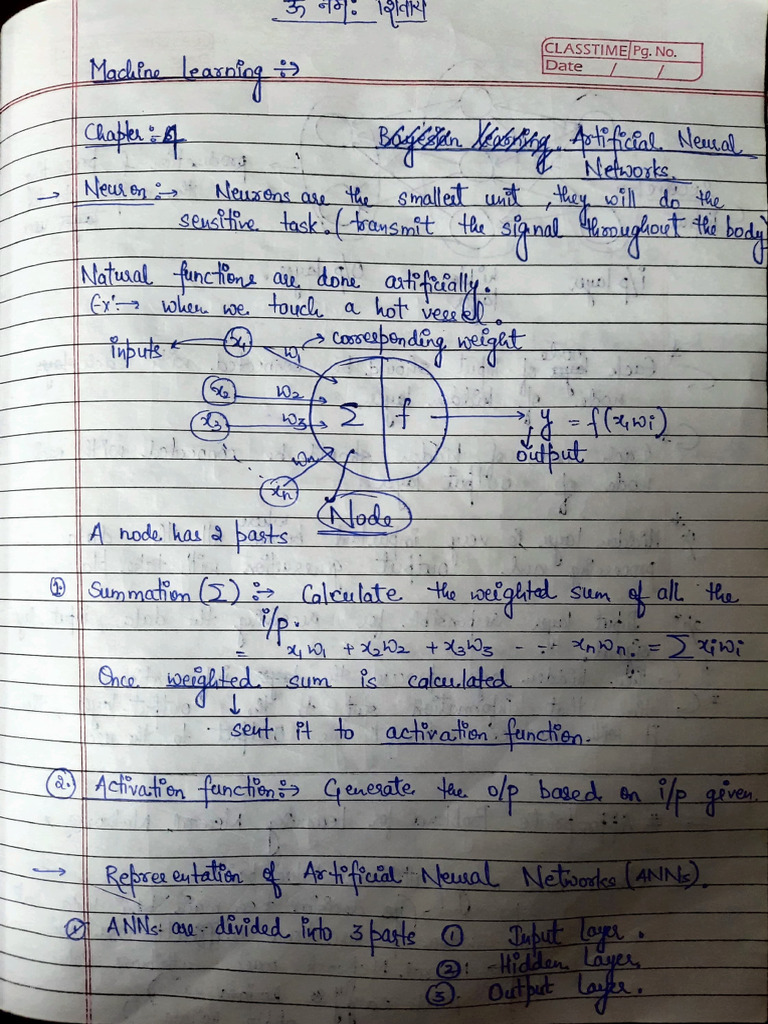 Chapter 4 Neural Networks | PDF