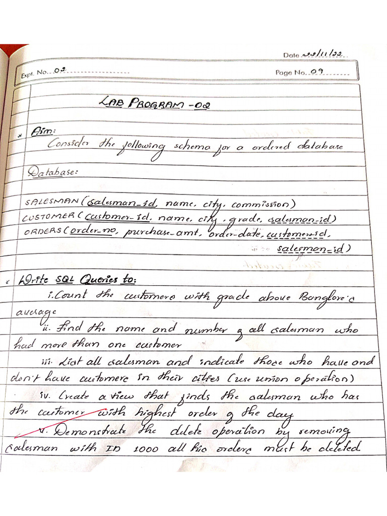 Salesman Database | PDF