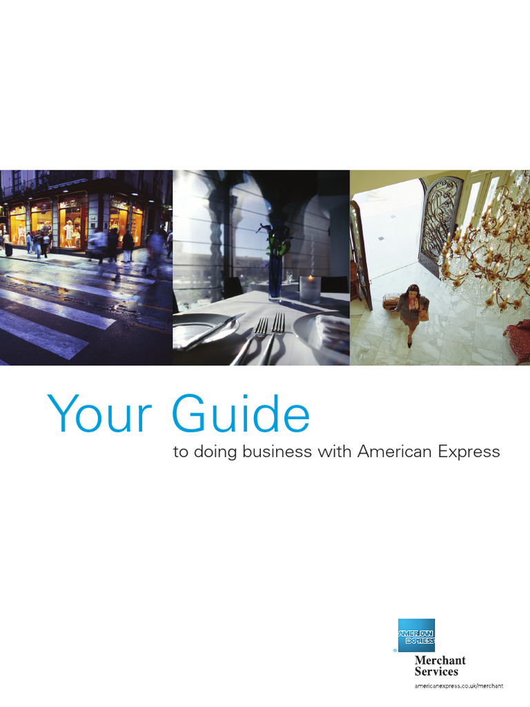 American Express Guide To Doing Business | PDF | Credit Card | Emv