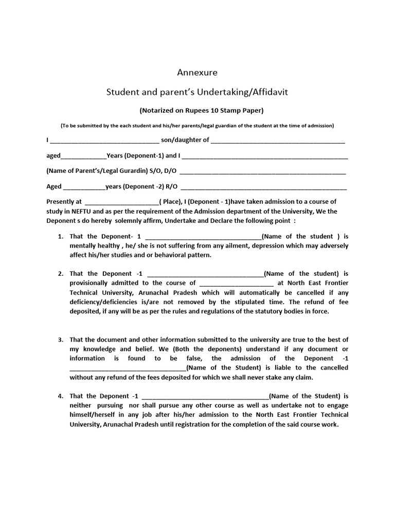NEFTU Affidavit | PDF | Affidavit | Deposition (Law)