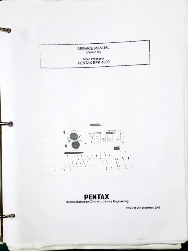 EPK-1000 Service Manual | PDF