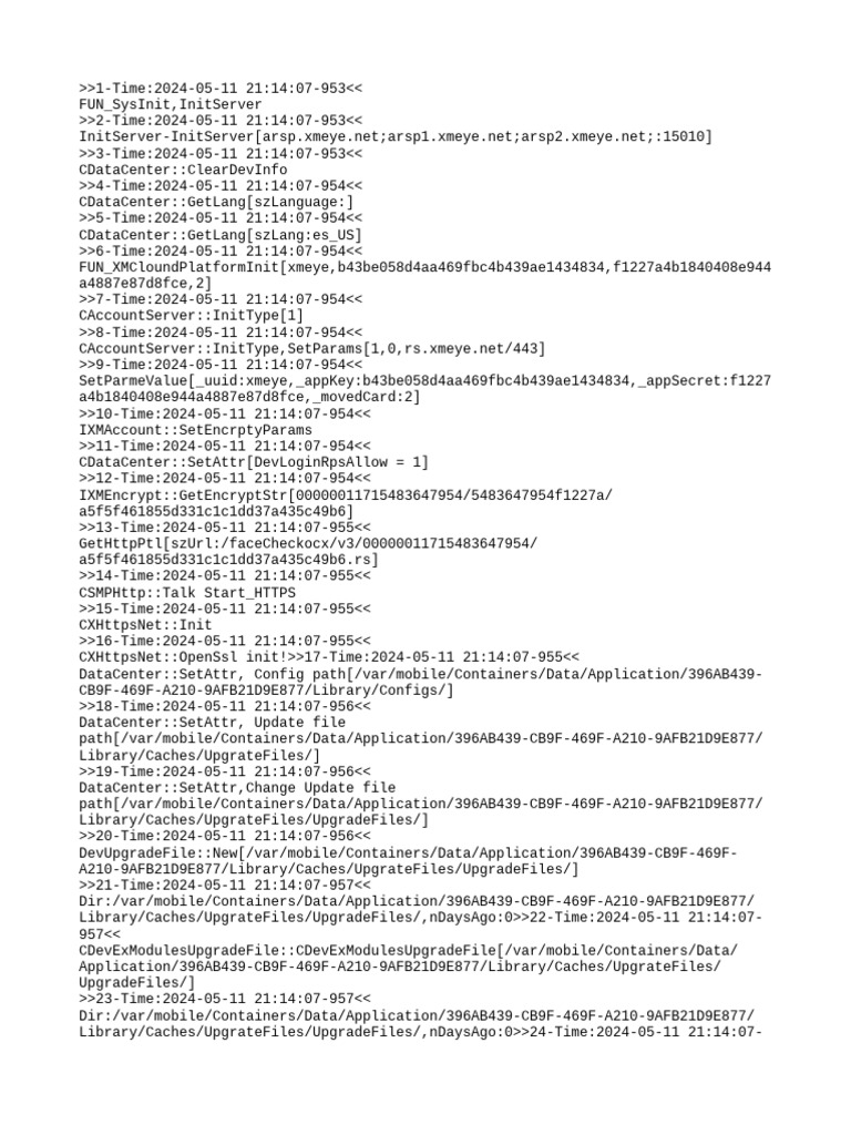 Log | PDF | Internet Protocols | Internet Architecture