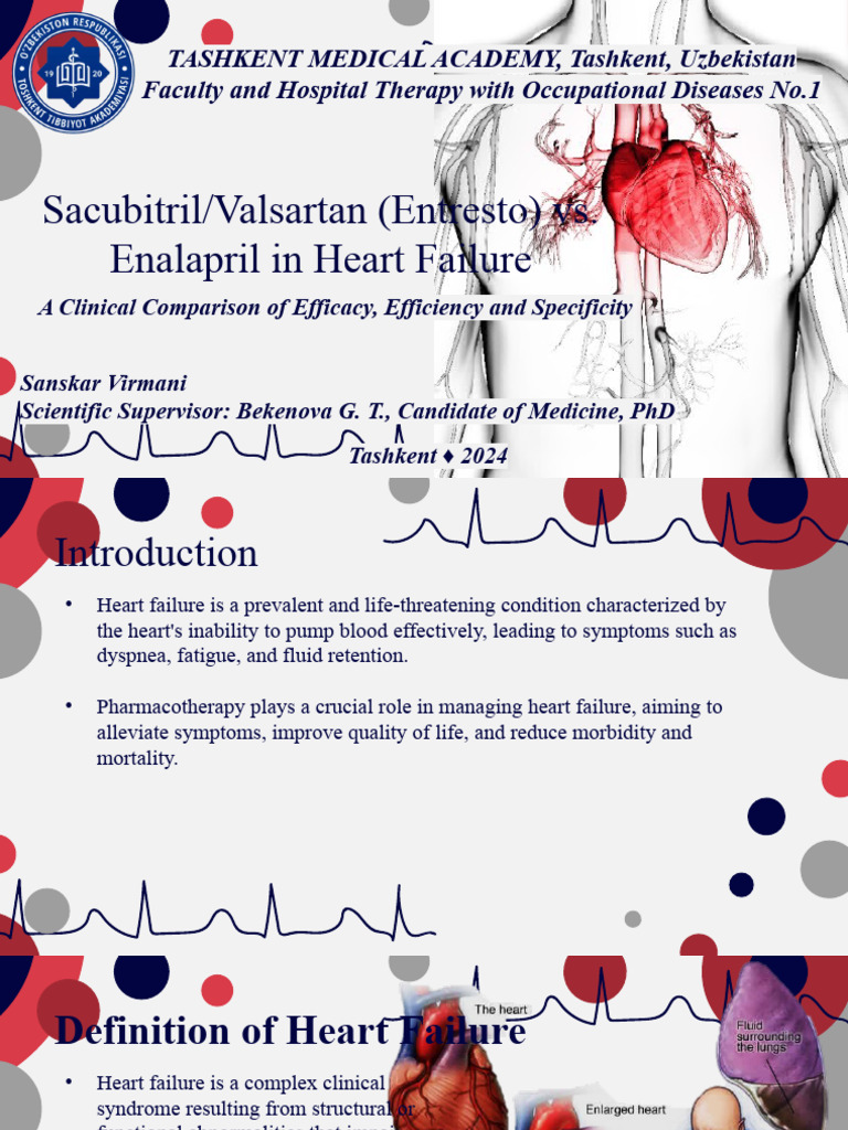 Entresto vs Enalapril - A Clinical Comparison of Efficacy, Efficiency ...