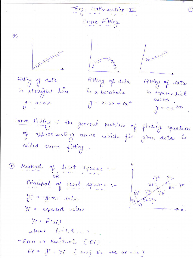 B.tech 4th Sem Topic-3 (Maths) 2 | PDF