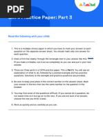 Free CAT4 Level A Practice Test PDF | PDF | Sheep