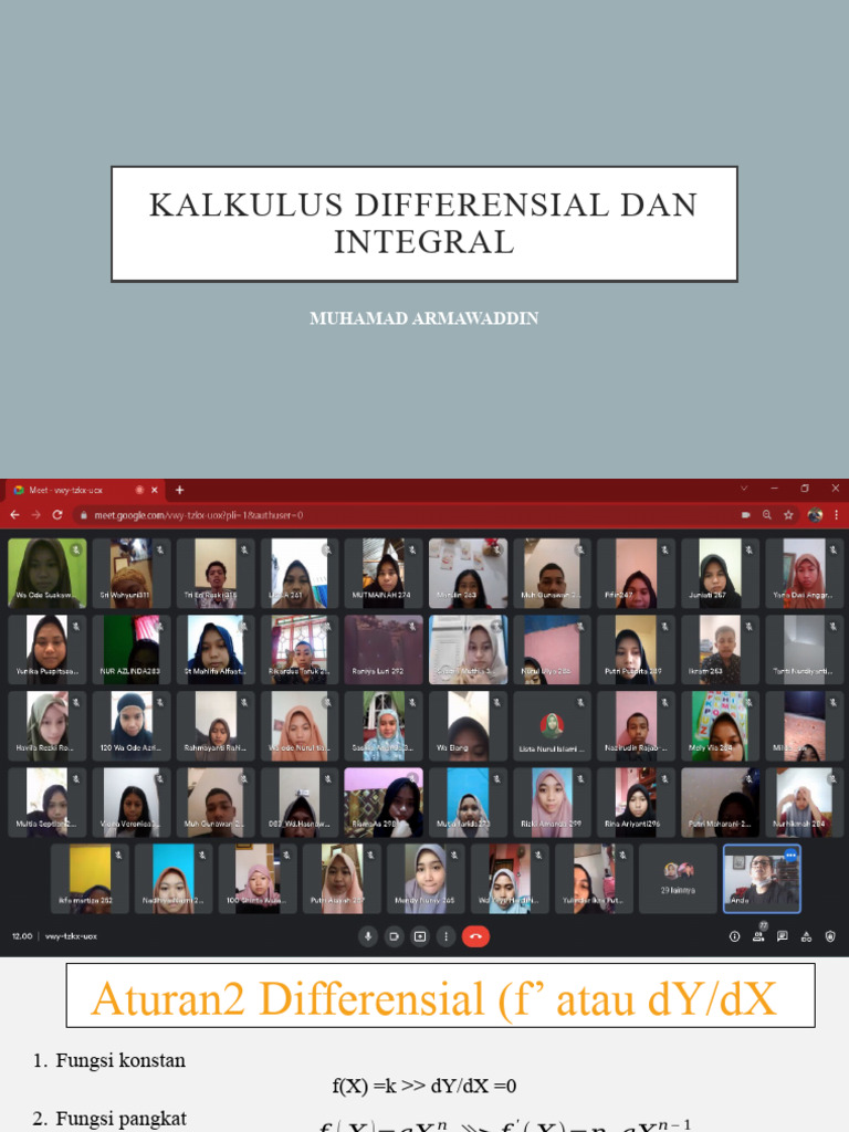 Kalkulus Differensial Dan Integral | PDF