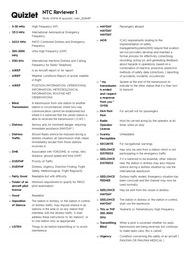 NTC Reviewer 1 | PDF | High Frequency | Ultra High Frequency