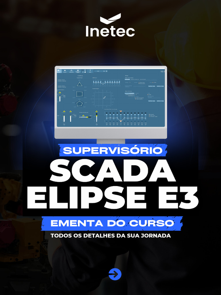 Supervisório SCADA Elipse E3 - Inetec | PDF | Scada | Automação