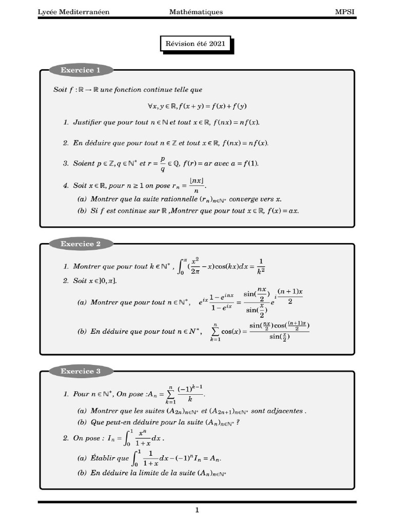 Test Lymed Mathématiques | PDF